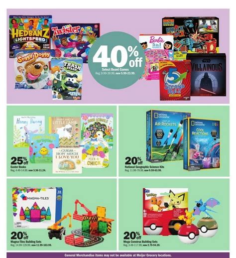 Meijer Easter Ad Mar 17 Mar 23 2024