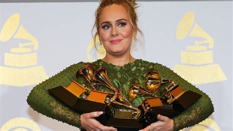 How Many Grammys Does Adele Have What Happened During Her George Michael Tribute And What