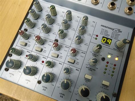 Alesis Multimix 6 Fx Hobbies And Toys Music And Media Music Accessories