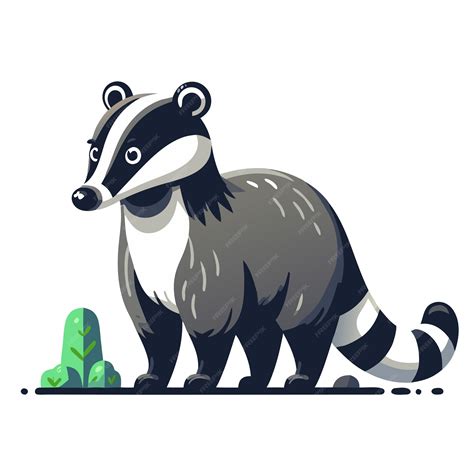 Cute Coati Vector Cartoon Illustration Premium Ai Generated Vector