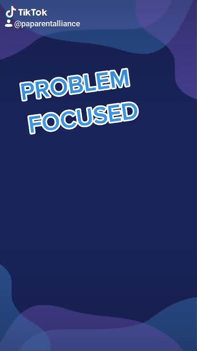 Problem Focused Vs Solution Focused Youtube