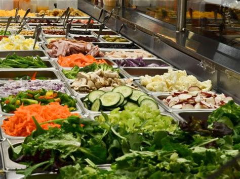 Healthy And Delicious Salad Bar At Whole Foods Market In La