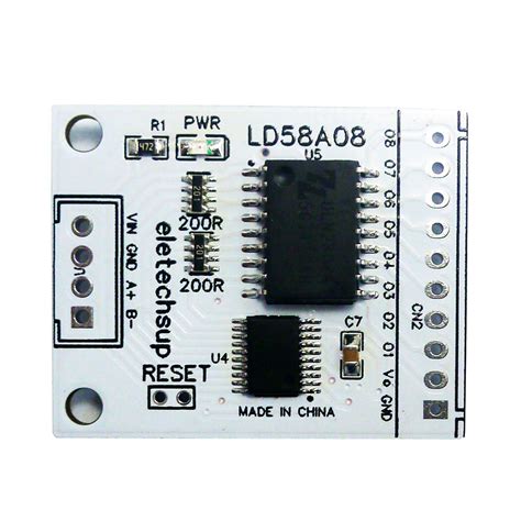 8ch Rs485 Modbus Rtu Dopwm Output Multifunction Mos Driver Board For