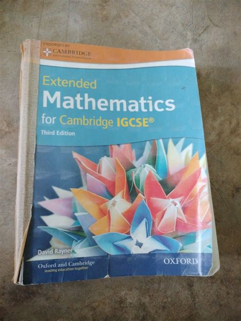 Extended Mathematics Third Edition Hobbies And Toys Books And Magazines