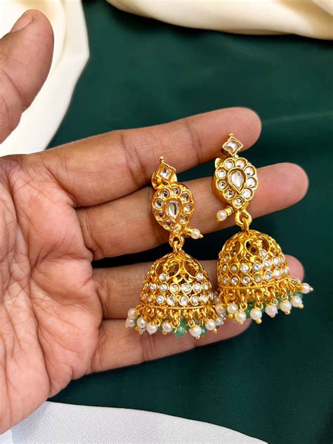 White Stone Mango Bridal Combo Bc001 Spurthi Jewels