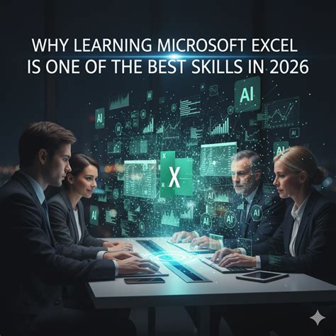 Why Learning Microsoft Excel Is One Of The Best Skills In 2026 By