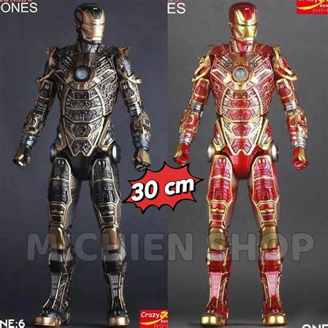Jual Crazy Toys Ironman Mark41 Iron Man Bones Original Figure Shopee