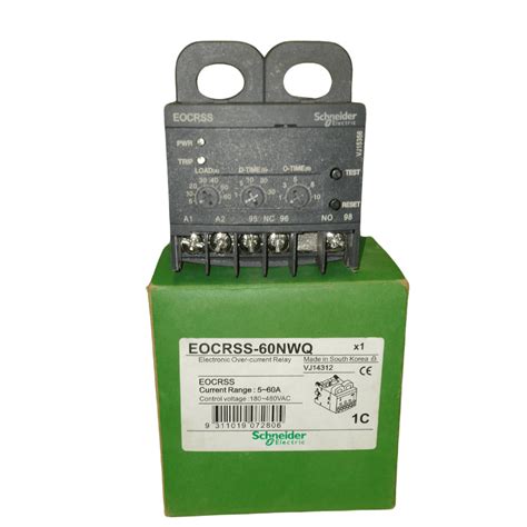 Schneider Electronic Overcurrent Relay Eocr Black Body Royal Electric