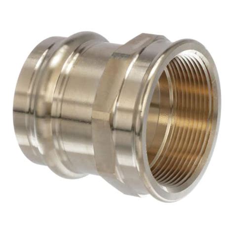 Viega Propress 2 In Press X 2 In Fpt Zero Lead Bronze Adapter 79370