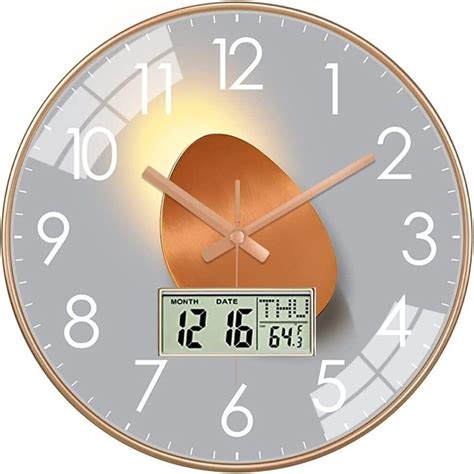 Wall Clock With Day And Date Ideas On Foter