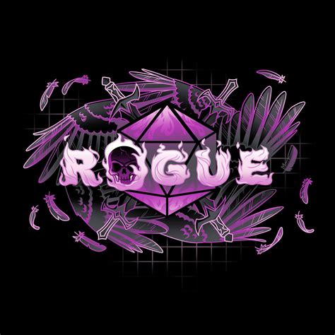 Rogue Class Funny Cute And Nerdy T Shirts Teeturtle