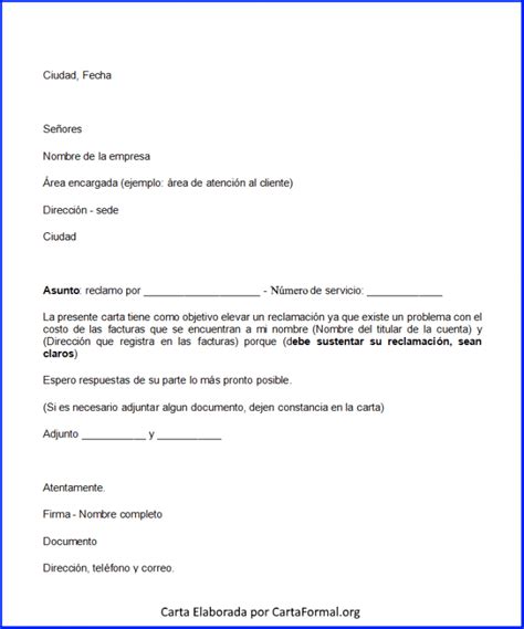 Carta De Reclamo Ejemplos Aprende A Escribir Una Reclamación