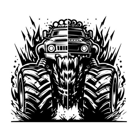 Monster Jam Vector Art Icons And Graphics For Free Download