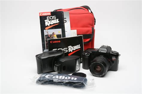 Canon Eos Rebel Waf 35 80mm Andre Agassi Edition Signed Flash C