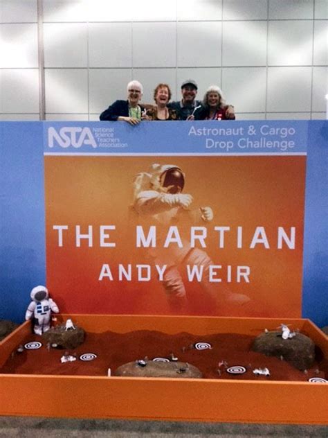 Our Education Marketing Team And Author Andy Weir Shine At Nsta 2017