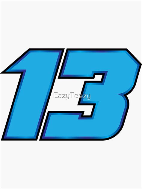 Celestino Vietti Nummer 13 Sticker Von Eazyteezy Redbubble