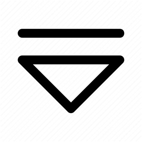 Access Arrow Down Quick Ui Icon