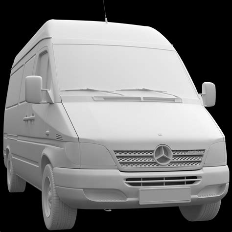 Mb Sprinter Classic Panelvan Mwb 3d Model Cgtrader