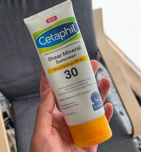 Cetaphil Sheer Mineral Spf 50 Review Mineral Sunscreen 50 Off