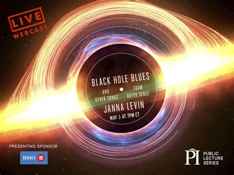 Live Webinar Black Hole Blues Janna Levin Scirens