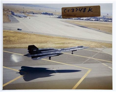 Lockheed Skunk Works Sr 71 Blackbird 4x5 Color Transparency 17