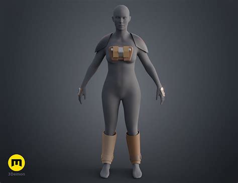 Ketsu Onyo Armor 3d Model 3d Printable Cgtrader