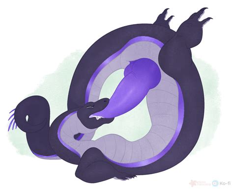 Rule 34 Ammyfatxolotl Autofellatio Bodily Fluids Cum Dragon Genital