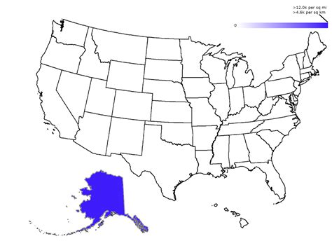 Us Population Density Map If Everyone On Earth Suddenly Migrated To