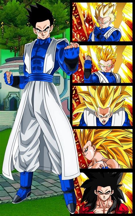Goten Xeno Y Sus Transformaciones Personajes De Dragon Ball Fotos De Gogeta Personajes De Goku
