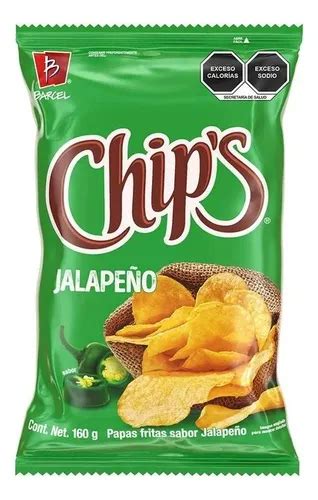 Papas Fritas Barcel Chips Sabor Jalapeño 160 G Mercadolibre
