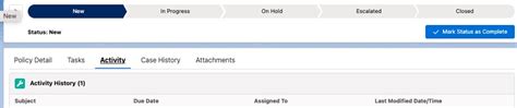 Activityhistory Lightning Cases Activity History Missing Log A