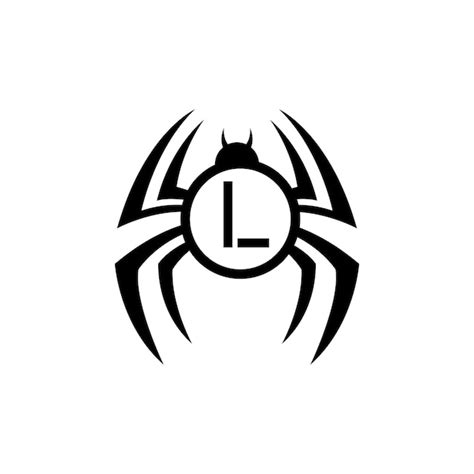 Premium Vector Vector Spider L Logo Design Vector Illustration