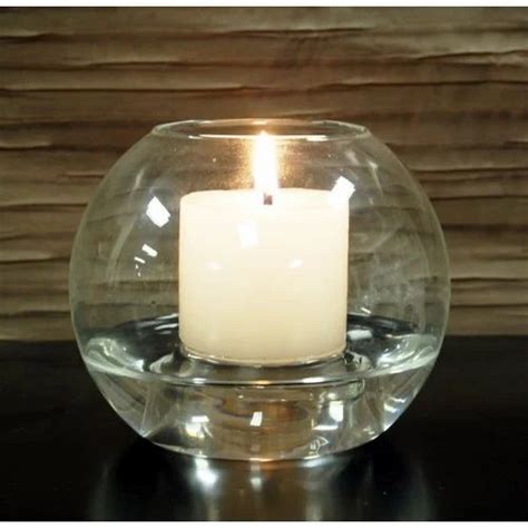 Round Glass Bowl Candle Holder At Rs 33 In Firozabad Id 2851654304655