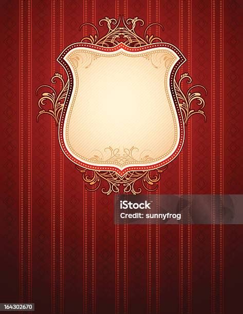 Red Classical Background Stock Illustration Download Image Now