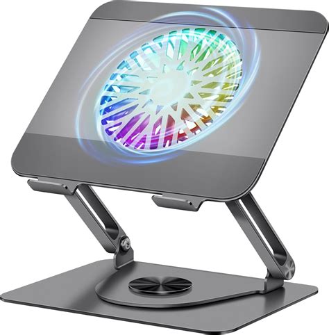 Icare Supporto Pc Portatile Con Ventole Pc Magnetica Rgb Rotazione A