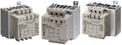 Твердотельные контакторы Omron G3J
