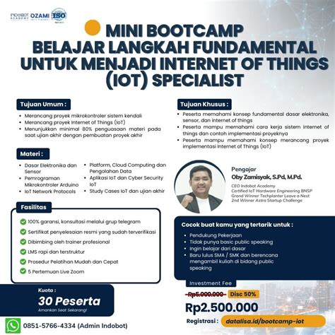 Maraknya Kebocoran Data Pse Indobot Gelar Mini Bootcamp