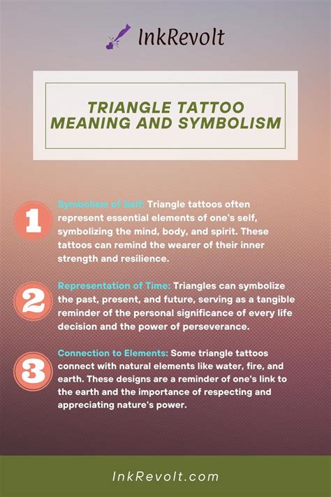What Does A Triangle Tattoo Mean Unveiling The Symbolism
