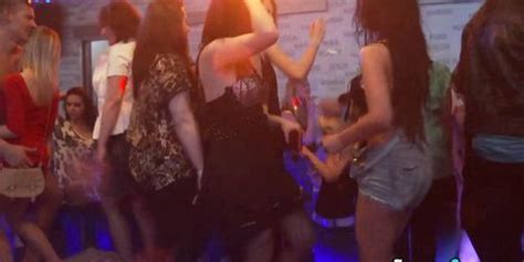 Clothed Sluts Get Facials