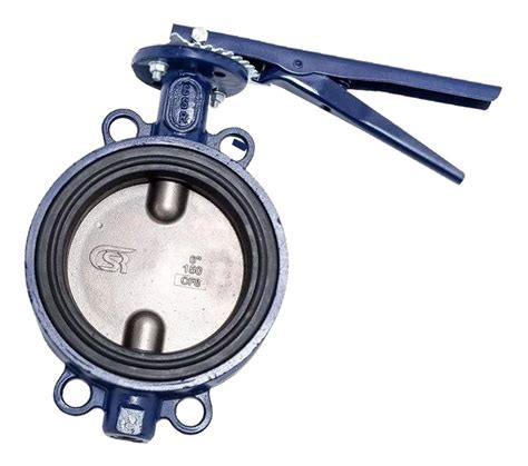 Válvula Borboleta Wafer 150 Disco Inox 304 Ved Epdm 8 Mercado Livre
