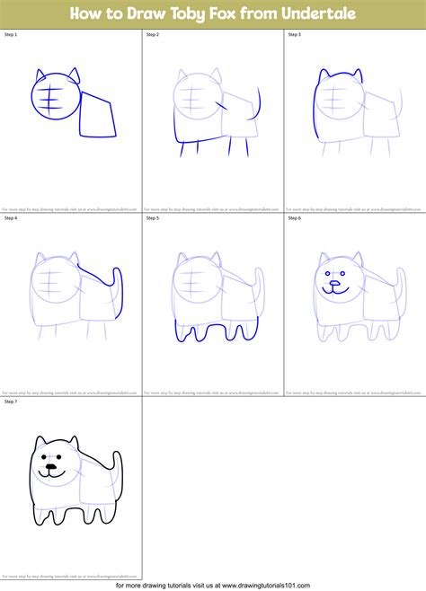 How To Draw Toby Fox From Undertale Undertale Step By Step