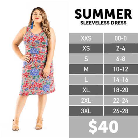Lularoe Styles Size Charts Pricing