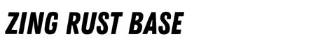 Zing Rust Base Font Webfont And Desktop Myfonts