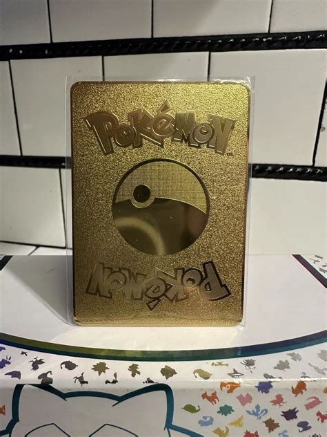 Mavin Pokemon 1st Edition Base Set Shadowless Charizard Gold Metal
