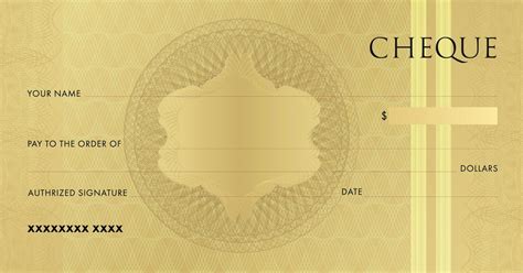 Uk Bank Cheque Template