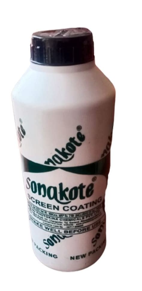 Sonakote Screen Coating Grade Standard Reagent Grade Packaging Size