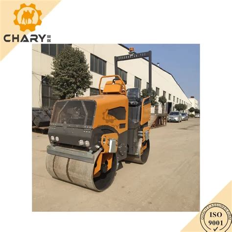 Small 3 Ton 2 Ton Mini Road Roller Compactor Double Drum Vibratory