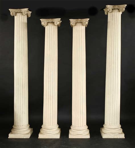 Lot 366 Eight Fibreglass Columns
