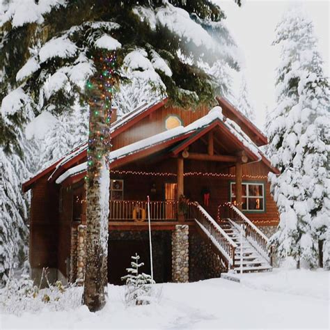 The Cabin Chronicles Cabin Snowy Cabin Government Camp Oregon