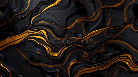 Black And Gold Luxury Texture Background Stock Illustration